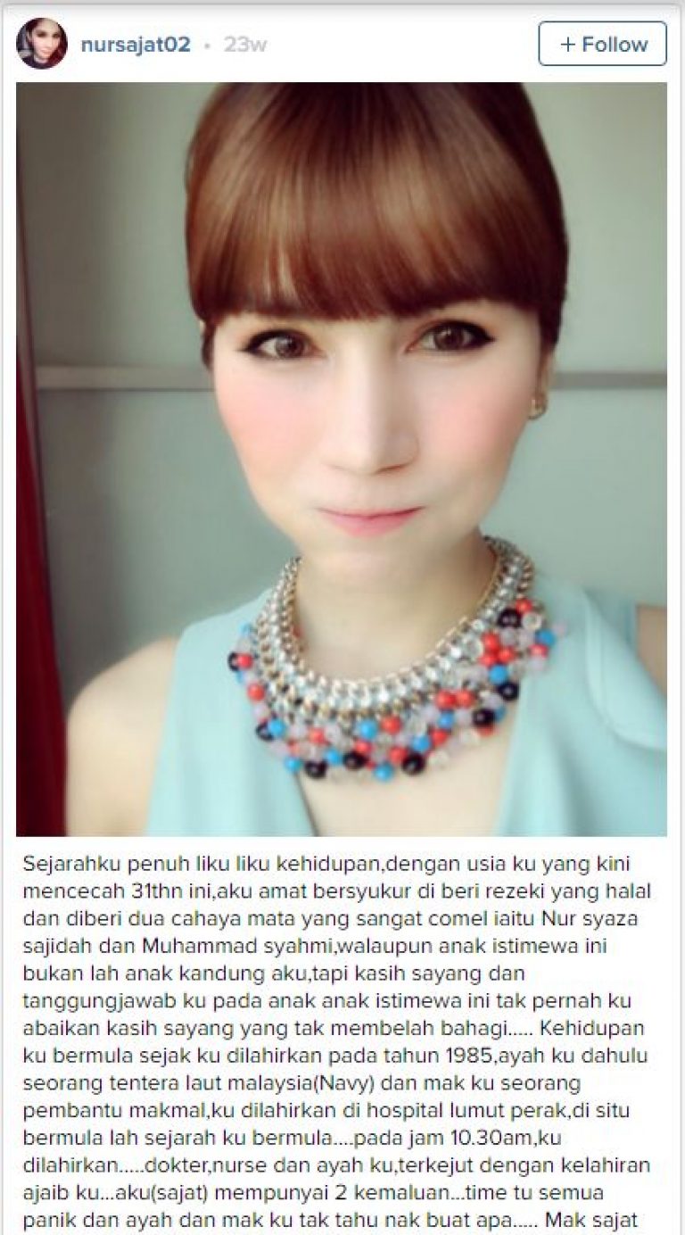 Biodata Nur Sajat | Azhan.co