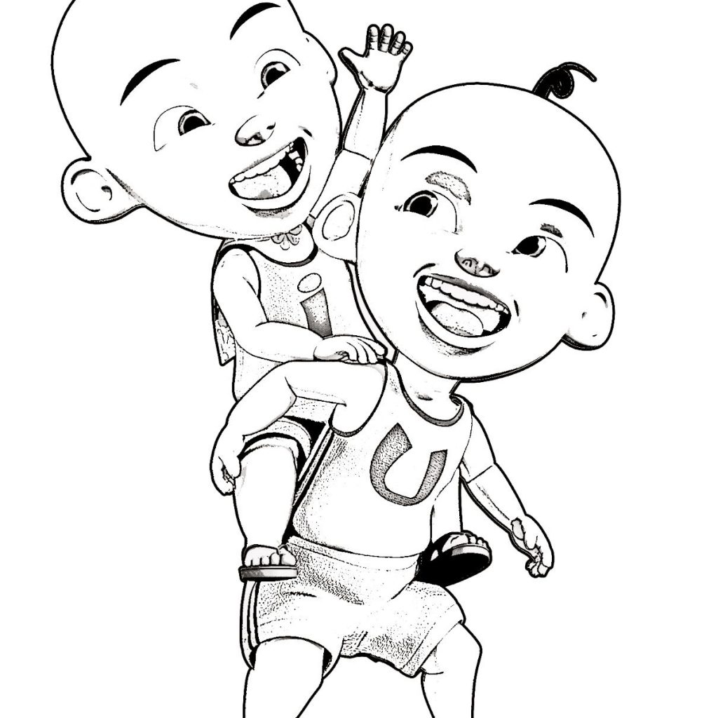 Mewarna Upin Ipin Raya Upin Ipin Coloring Pages Complete Coloring