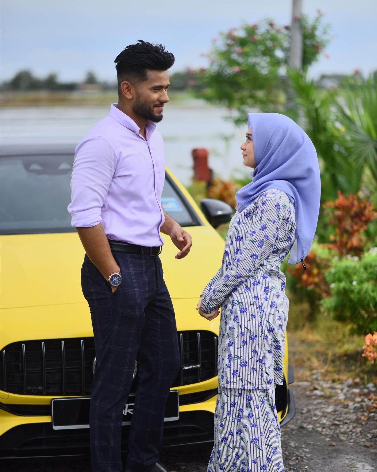 Gambar Bertudung Intan Najuwa Yang Rare! | Azhan.co